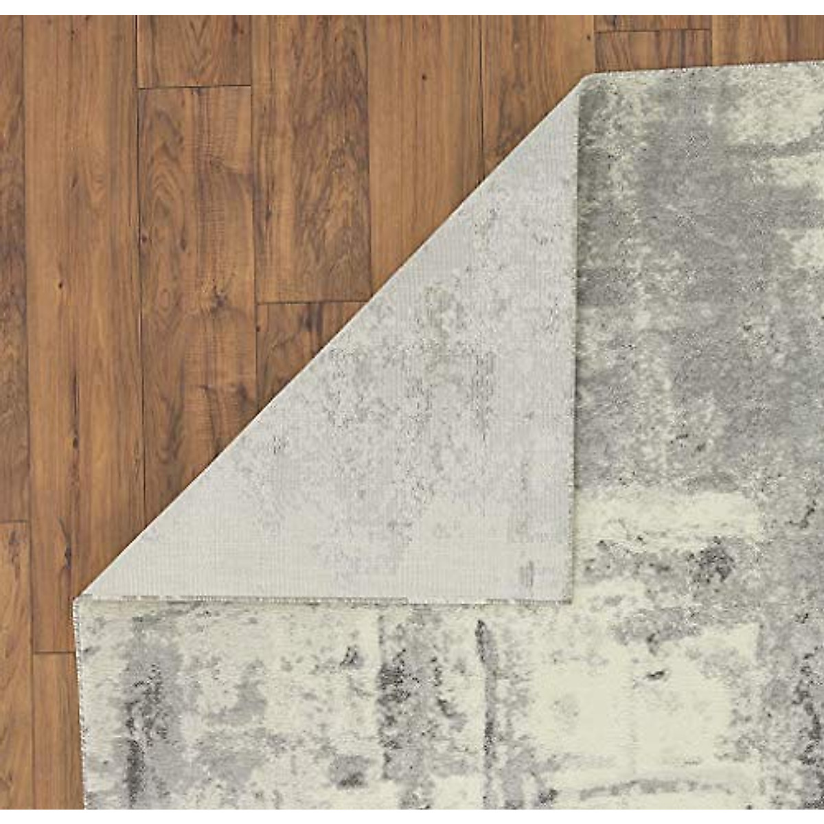 LUXE WEAVERS Kingsbury Collection 7094 Gray 8x10 Contemporary Modern Abstract Area Rug