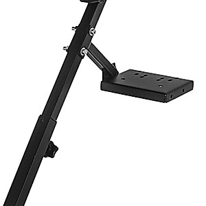 Mrolife G920 Racing Wheel Stand Height Adjustable Racing Stand for Gaming,Driving Simulator Cockpit Compatible with Logitech G25, G27, G29, G920 Gaming Cockpit (Racing Steering Wheel Stand), Black