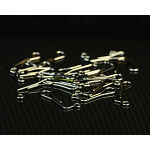 Spawn Fly Fish 90 Degree Micro Jig Shanks 15 mm 20 Pack