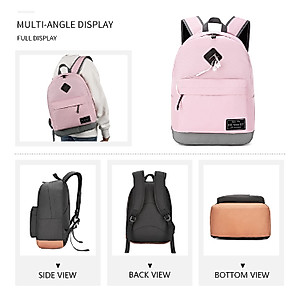 BE SMART Lightweight School Backpack Casual Large Daypack fits 13.5" Laptop, Outdoor Sports Rucksack Kids Book bag for Work,Travel,Daily Use,Mummy bag, suit for Men & Woman,20L