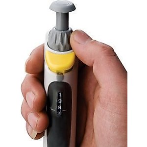 Parco Scientific PA-TP1000H Variable Volume Micropipette 100-1000µL x 1µL | True One-Handed Operation | 4-Position Volume Display | Sterilize in The Autoclave at 121°C (20 min)