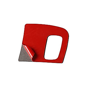 miusani Carbon Fiber Interior Sticker Decoration Trim Cover Decals Compatible with Audi A4 B8 A5 Q5 Accessories RT06 (Engine Start Keyhole Switch)