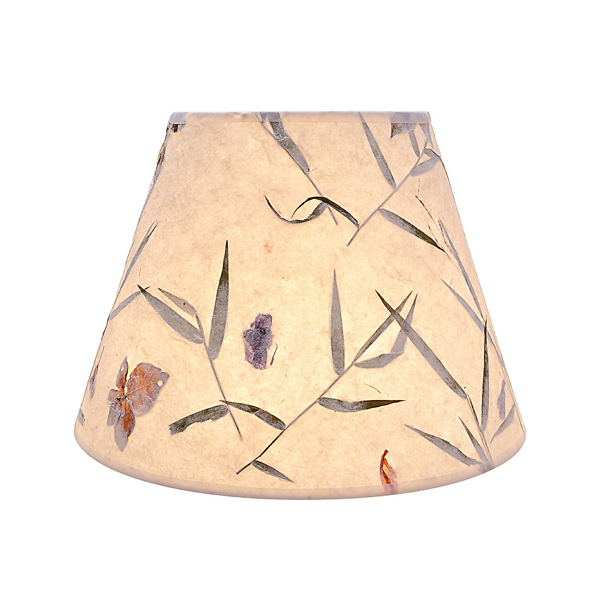 Aspen Creative 32688 Transitional Empire Shape Spider Construction Lamp Shade, Off White, 7" Top x 13" Bottom x 9-1/2" Slant Height
