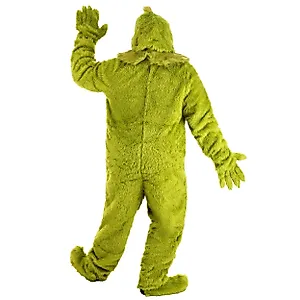 elope The Grinch Adult Plus Size Premium Costume 2X-Large Green