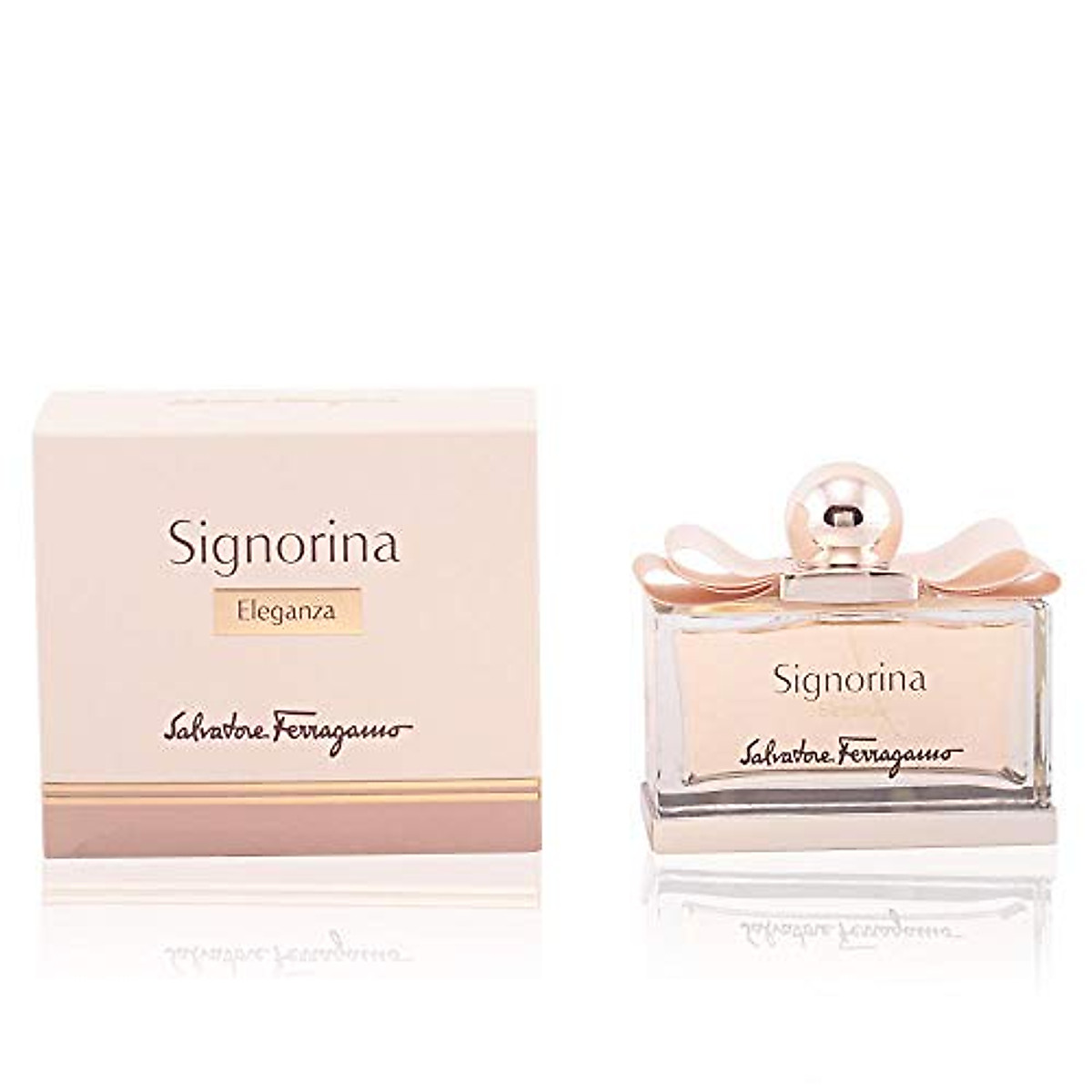 Salvatore Ferragamo Signorina Eleganza Eau de Parfum Spray for Women, 3.4 Ounce