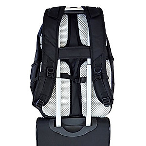 Denco Team USA Olympics Voyager Laptop Backpack, 19-inches, Black