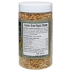 San Francisco Bay Brand Freeze-Dried Mysis Shrimp 0.88-Ounces (25 Grams) Jar