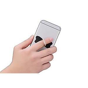 lenoup 4 Pack Cell Phone Bow Ring Holder,Bowknot Phone Ring Kickstand,360 Rotation Cell Phone Finger Ring Grip for Almost All Phones,Pad