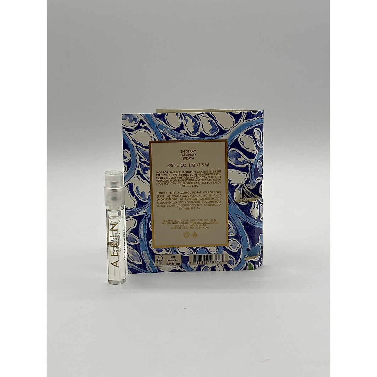 AERIN Beauty Mediterranean Honeysuckle Eau de Parfum .07 oz. Sample Spray