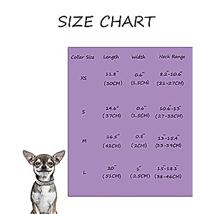 Dog Collar for Small Dogs, Adjustable Leather Suede Bling Dog Collars，Pink Dog Collar Cat Collar, Rhinestone Dog Collar(S, Pink)