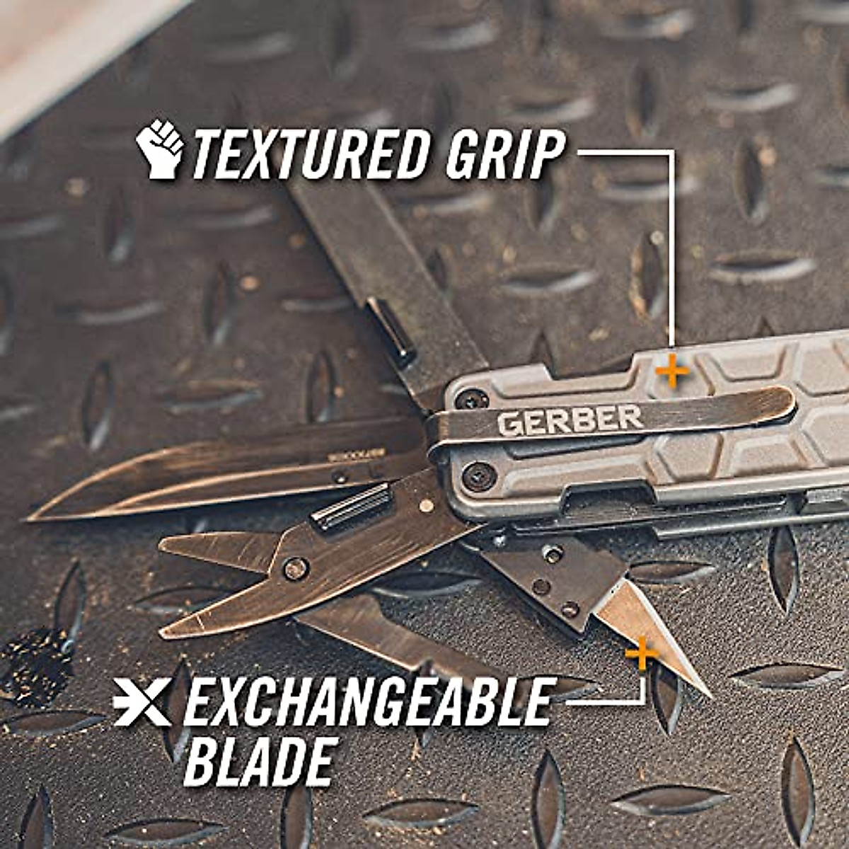 Gerber Gear Lockdown Pry Multitool, Silver