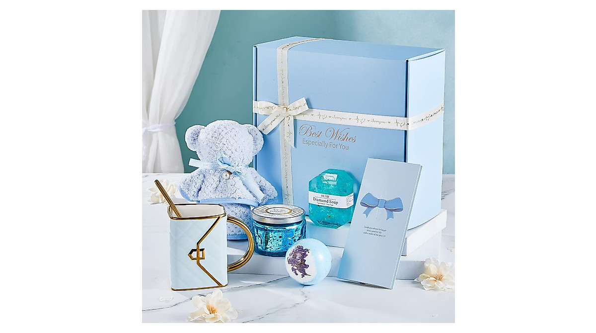 Personalized Spa Gift Basket For Women - Unique Birthday Gifts