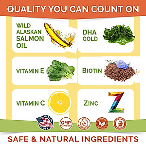 PawfectCHEW Fish Oil Omega 3 for Dogs - Allergy Relief - Joint Health - Itch Relief, Shedding - Skin and Coat Supplement - Alaskan Salmon Oil Chews - Omega 3 6 9 - EPA & DHA Fatty Acids