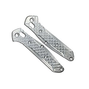 Tumbled FRAG Cnc milled Titanium Scales for Benchmade 940 Osborne