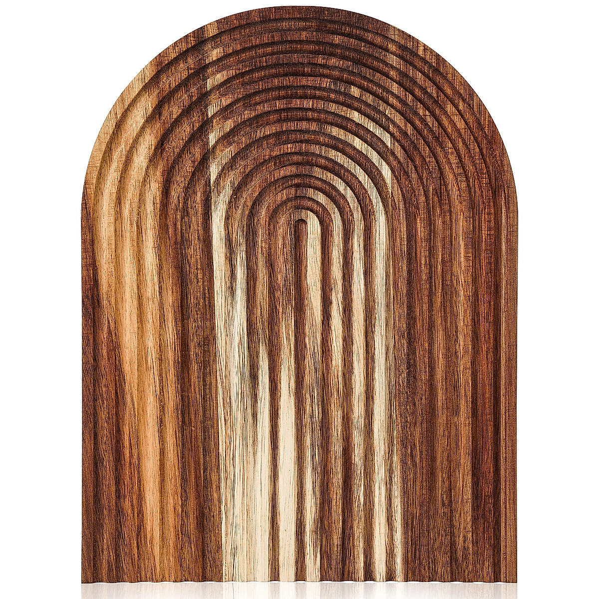 Decorative Cutting Board – Wood Serving Board – Cheese Platter - Wooden Board For Kitchen/Shelf/Home Decor- Charcuterie Board-Moudja Decorative cutting boards (Arch Shape)