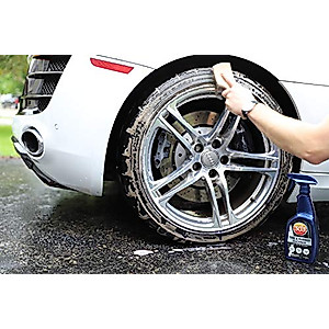 303 Tire and Rubber Cleaner - Preps Tires for Dressing - Fast Acting Foaming Formula - Removes Tire Browning - Safe for All Rubber and Vinyl, 32 fl. oz. (30579CSR)