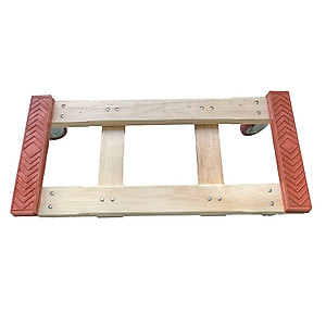 TentandTable 4 Wheel Wood Furniture Dolly/Warehouse Cart | 1000 LB Capacity | 18" inch x 36" inch | for Garage, Warehouse, or Any Heavy Moving
