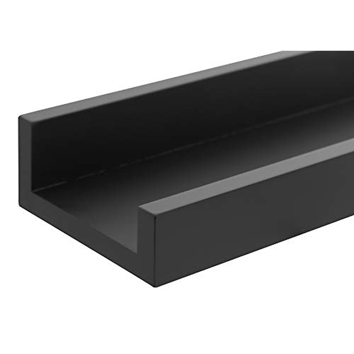 Kiera Grace Kieragrace Modern Floating-Shelves, 23-Inch by 4-Inch, Black