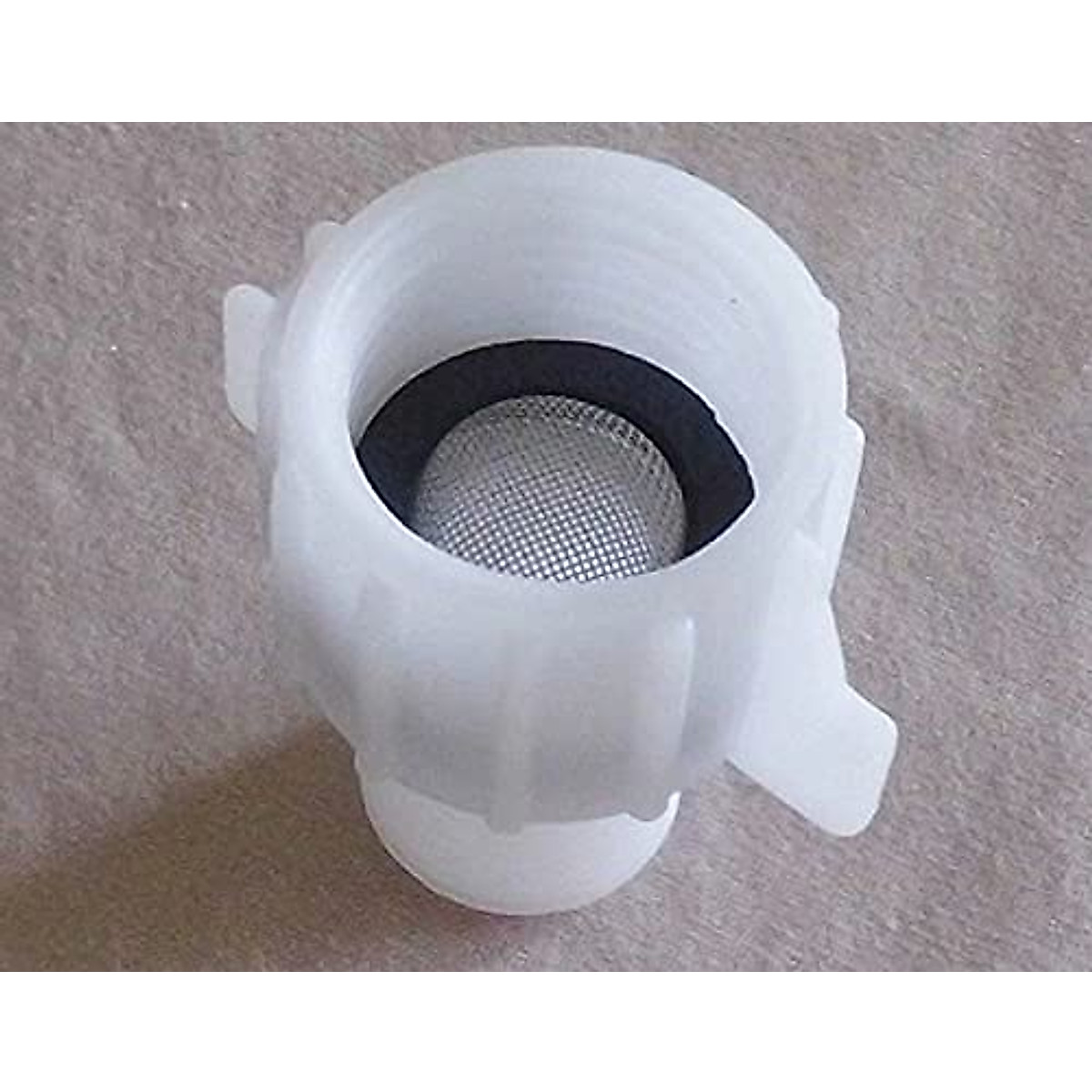 7/8 Inch Male Pipe Adapter to 1/2 Female with Built in Screen for Straining