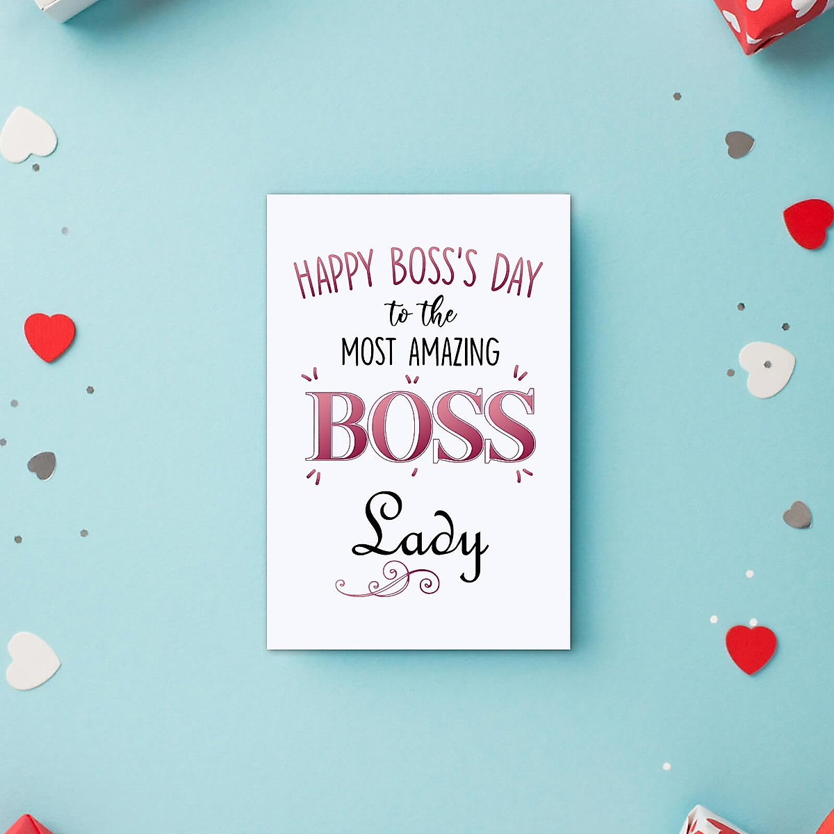 Hincoo Employee Appreciation Gifts, Best Boss Gifts For Women, Bosses Day Card, Bosses Day Gifts For Women, Bosses Day Gifts For Men, Boss Lady Gifts For Women, Boss Day Gifts For Women