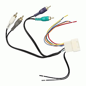 Carxtc Stereo Wire Harness Install an Aftermarket Car Radio - Plugs into The Factory Harness with a Factory Amplified System
