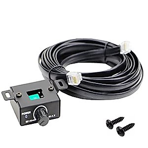 Xtenzi Amplifier Replacement Bass Knob Control Remote XTBR3 Compatible with Select Powerbass ASABASS