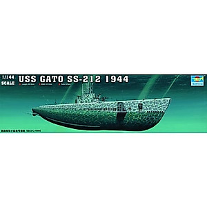 Trumpeter 1/144 USS Gato SS212 Submarine 1944 Model Kit