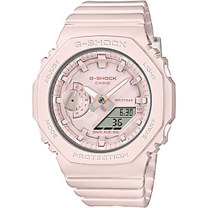 G-Shock Casio GMAS2100 Analog-Digital Smoky Monochromatic Pink Watch | GMAS2100BA4A