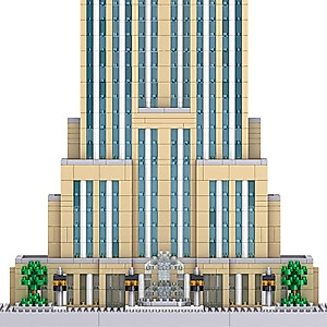 dOvOb American Architecture Micro Blocks Set（3819PCS） - World Famous Architectural Model Toys Gifts for Kid and Adult