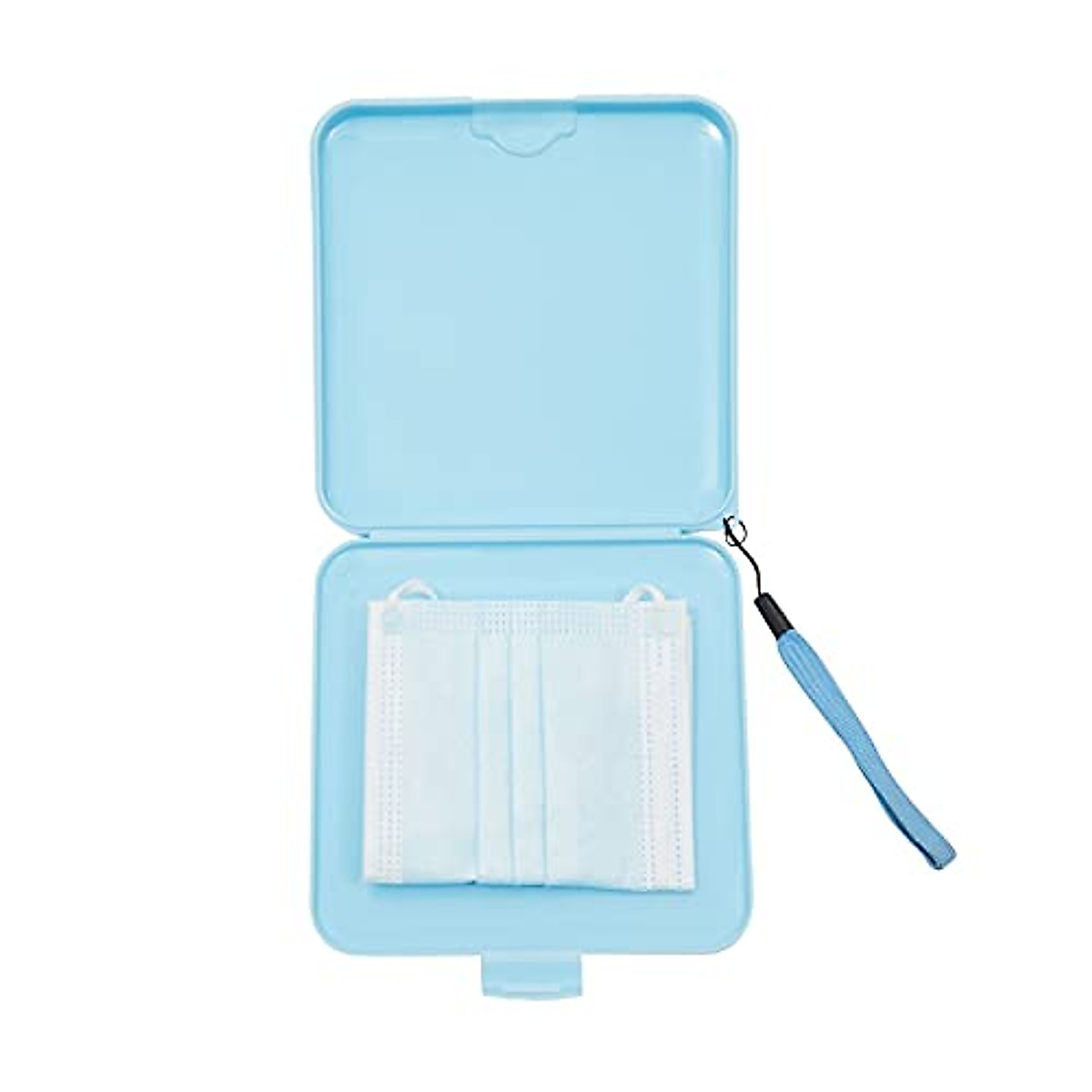 Portable Face Covering Carrying Case, Organizer Container for Storage (6 Pack)