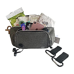 Lotus Lane Crossbody Diaper Bags for Baby Mini Diaper Bag Fanny Packs Stroller Diaper Bag for Men and Women (animal Print)