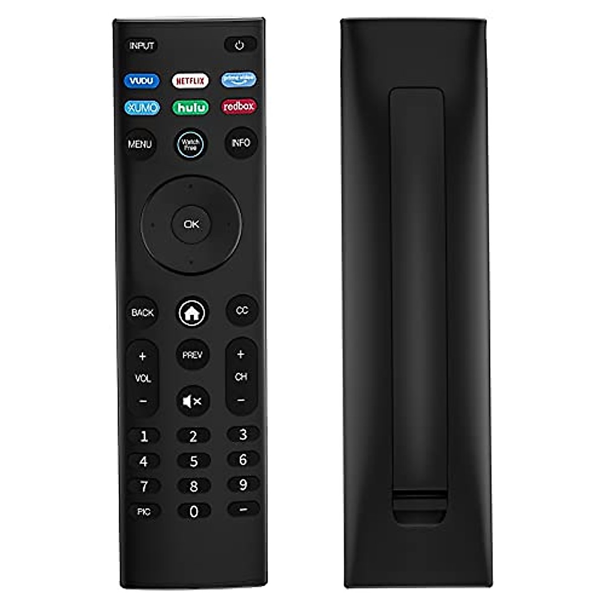 Universal Remote Control for All Vizio Smart TV, XRT140 for VIZIO All LED LCD HD 4K UHD HDR Smart TVs, Replacement XRT136 Smartcast D-Series E-Series M-Series P/PX-Series V-Series, No Setup Required