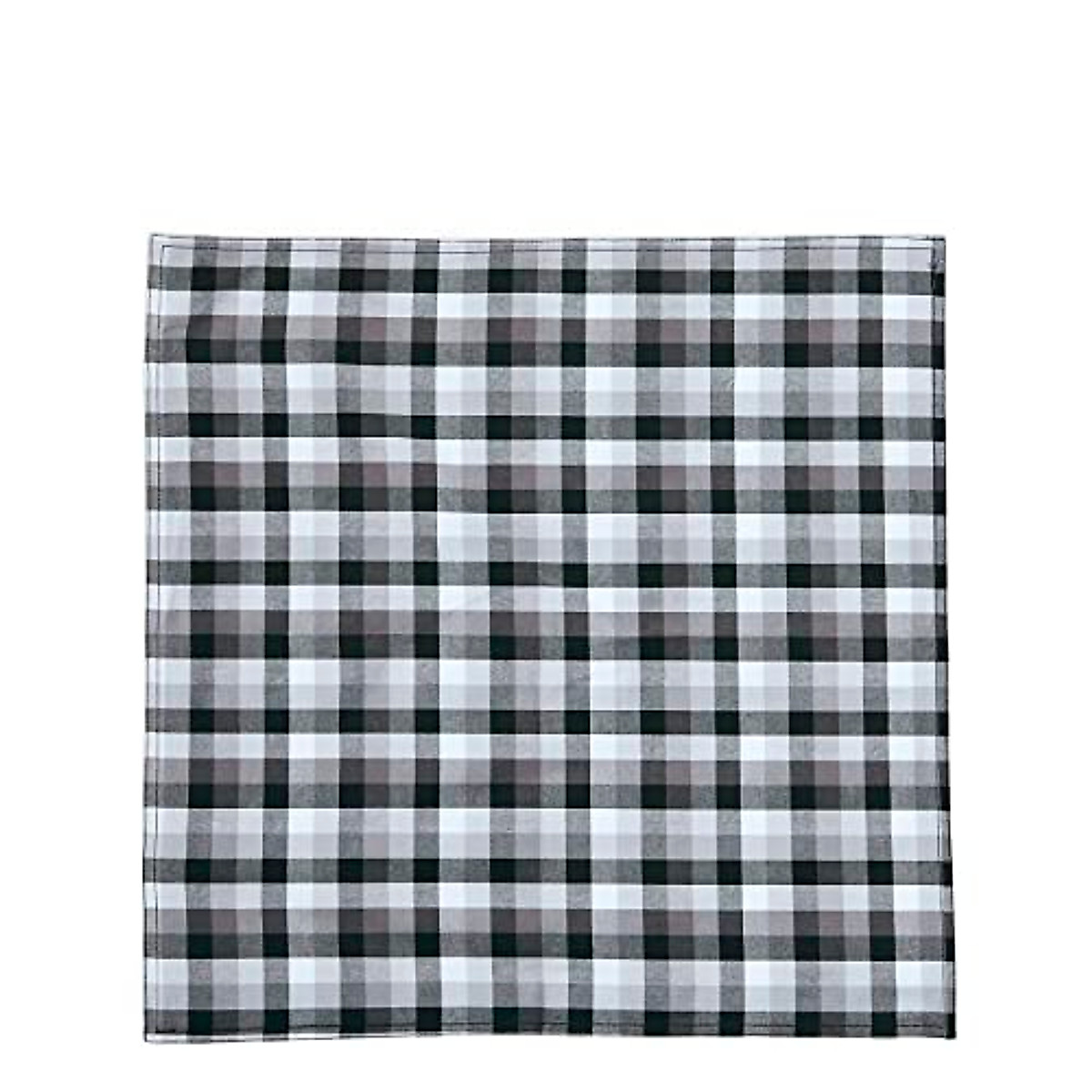 Vera Bradley Women's Cotton Napkin Set of 4, Kingbird Plaid - Recycled Cotton, One Size