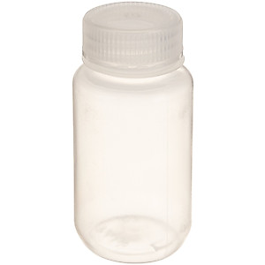 United Scientific® Unistore™ 33307 | Laboratory Grade Polypropylene Wide Mouth Reagent Bottle | Designed for Laboratories, Classrooms, or Storage at Home | 125mL (4oz) Capacity | Pack of 12, Clear