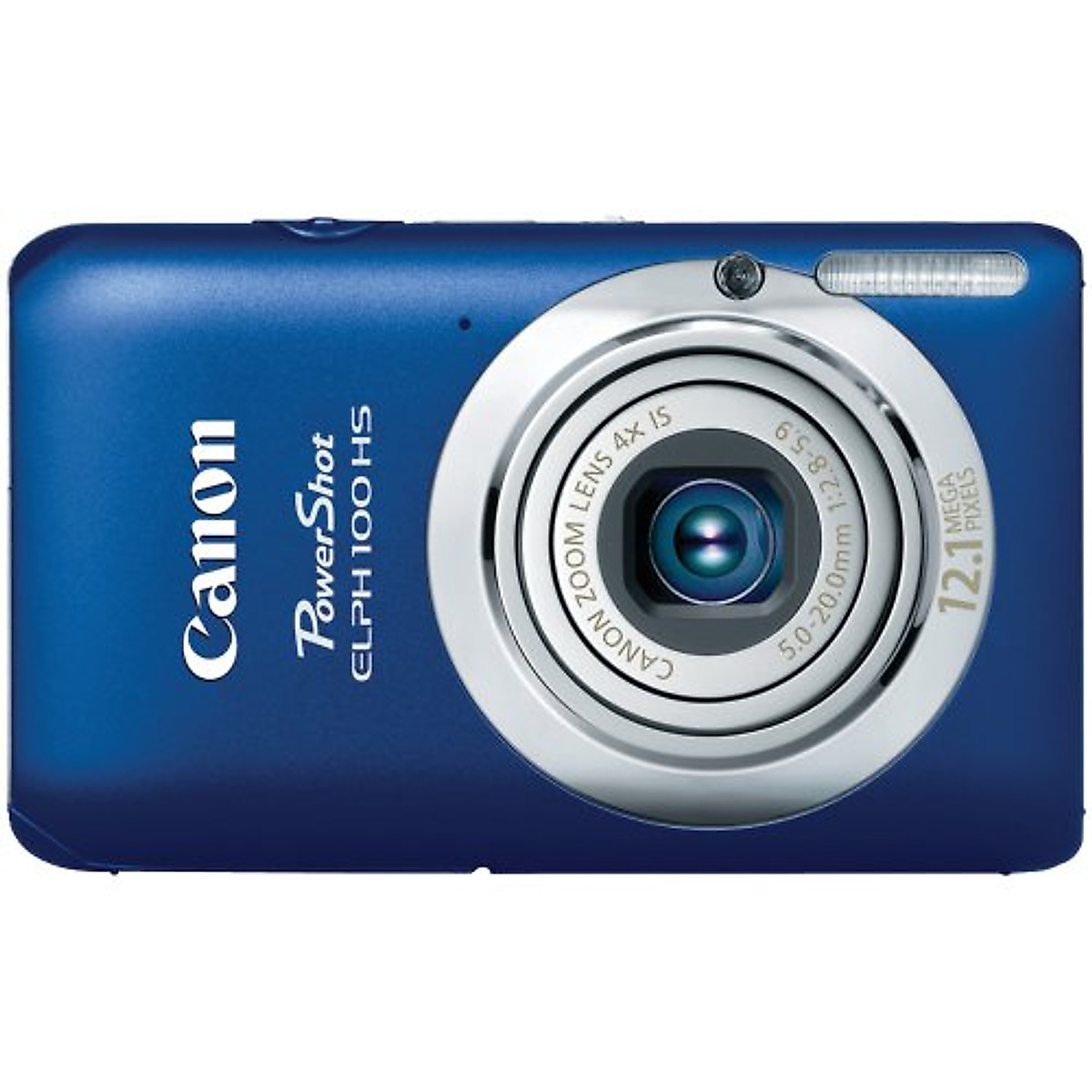Canon PowerShot ELPH 100 HS 12.1 MP CMOS Digital Camera with 4X Optical Zoom (Blue)