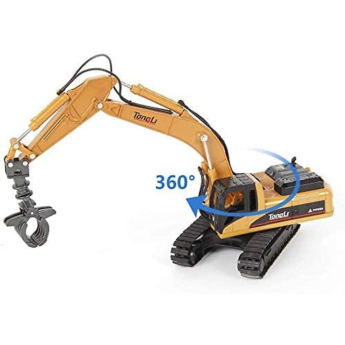 Excavator Toy Alloy Excavator foy Kids Loader Trucks for Boys constructlon Toys for Boys Steel Trucks Great Toddler Toys for 8 Year Old Boys and up… (1713)…