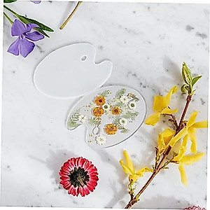 Hand Molds 2pcs Display Rack Mold Resin Tools Paint Holder Tray Molds for Resin Holder Casting Molds Casting Decoration Craft Accessories Silicone DIY Tools DIY Craft Mold Mix