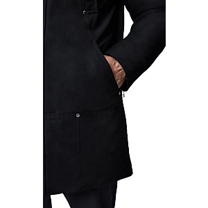 Moose Knuckles Men'S Down Stirling Parka, Black, Medium