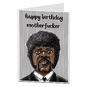 Funny Birthday Card For Men Offensive Rude Message