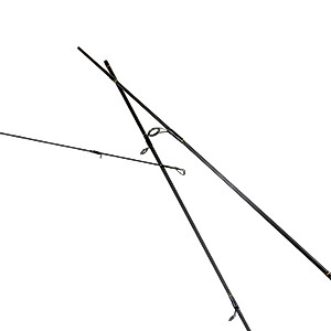 Rosewood Double Tips 1.8m Ultra Light Spinning Rod UL Soft Casting Rod Lure Weight 0.8-5g Line Weight 2-5LB Ultralight Carbon Fiber Fishing Rod Pole (Gold, 1.8m Spinning Rod)