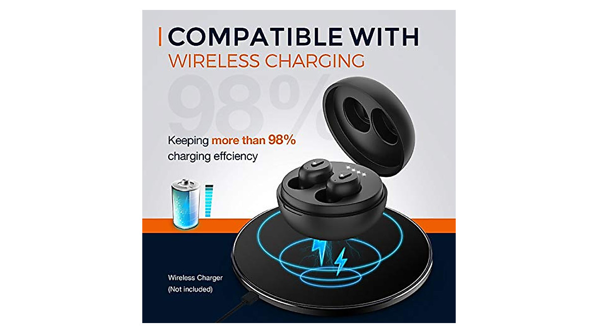BEBEN True Wireless Earbuds - 25H Playtime & Waterproof