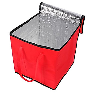 ULTECHNOVO 1pc Portable Cooler Bag Lunchbox Backpack Heating Lunch Box Large Storage Bags Food Insulation Bag Cold Delivery Bag Tote Lunch Storage Pouch Insulated Food Bag Bento Bag Foldable