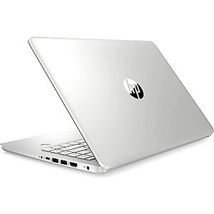 HP Laptop 14-DQ3025CL 14" Intel Pentium Silver N6000, Intel UHD Graphics, 4GB DDR4 RAM, 128GB SSD Storage, Windows 11 Home in S Mode, Natural Silver (Renewed)