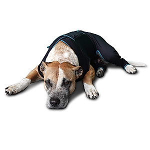 BENEFAB Therapeutic Comfort Suit for Dogs — Lightweight Far-Infrared Jacket for Canines of All Ages — Relaxing FIR Compression Suit Soothes Muscles, Joints, and Pain (Large)