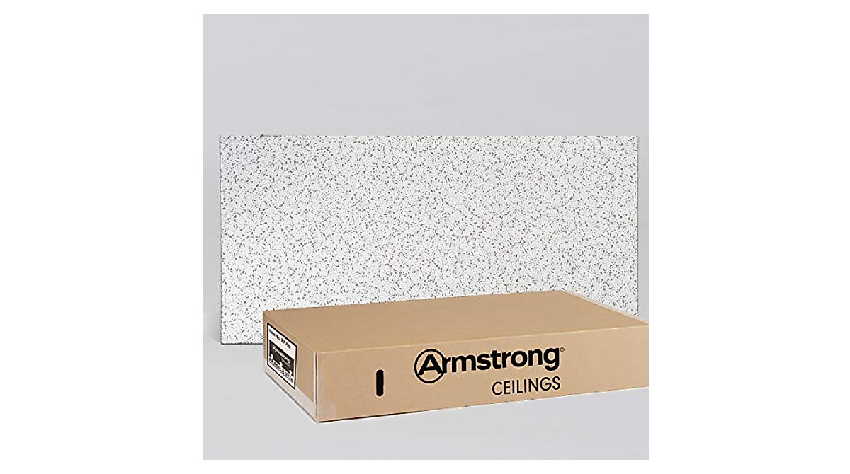 Armstrong Ceiling Tiles; 2x4 Ceiling Tiles - 12 pcs White Ceiling Tiles ...