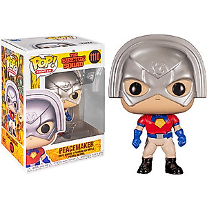 Suicide Squad - Peacemaker Funko Pop! Vinyl Figure (Bundled with Compatible Pop Box Protector Case), Multicolored, 3.75 inches