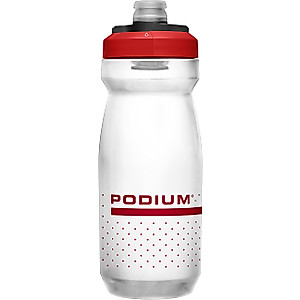 CamelBak Podium Bike Water Bottle 21oz, Fiery Red