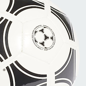 adidas Unisex-Adult Tango Glider Soccer Ball, White/Black, 5