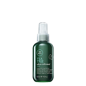 Tea Tree Wave Refresher Spray, Revives Beach Waves, Adds Texture, For All Hair Types, Especially Wavy + Curly Hair, 4.2 fl. oz.