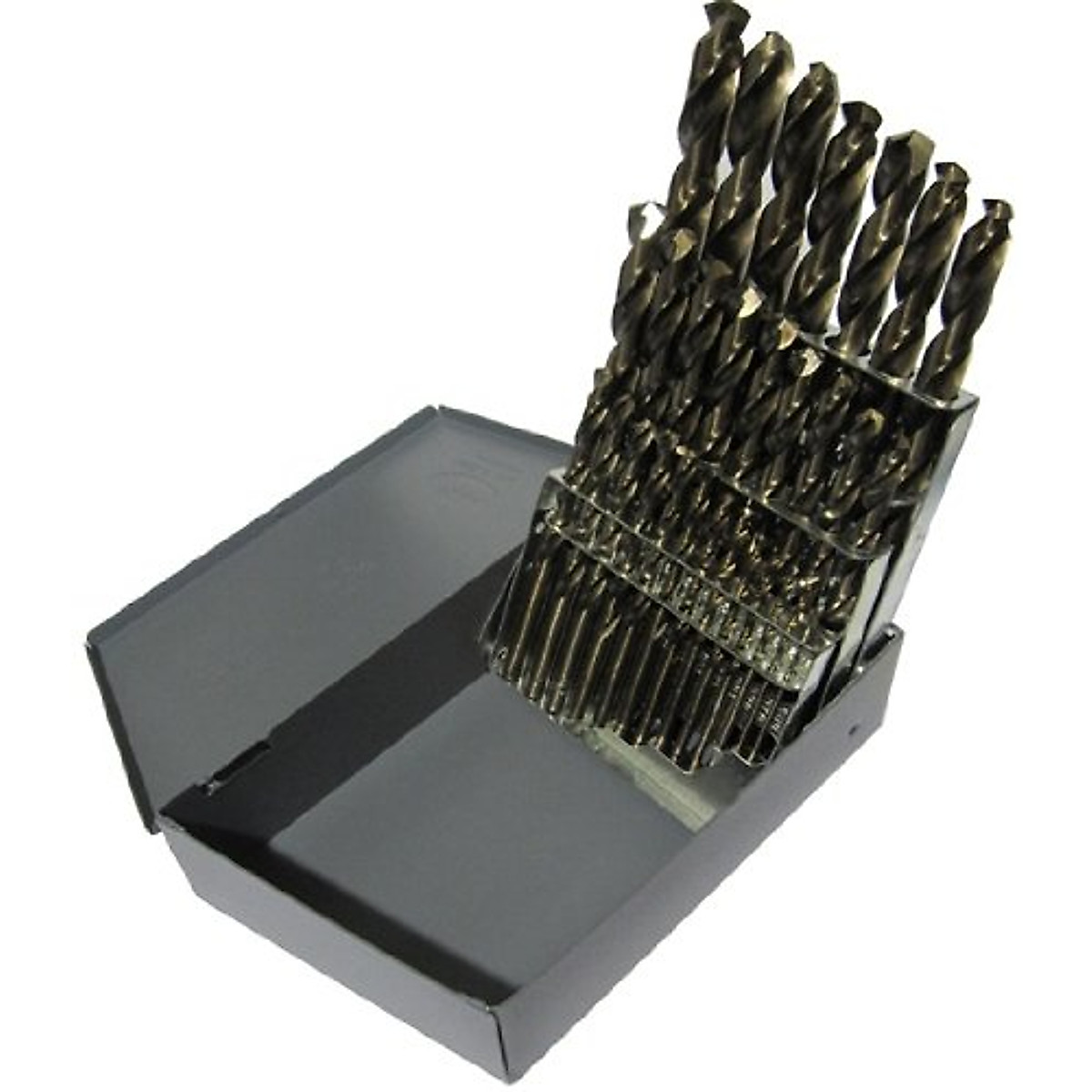 Drill America 26 Piece m35 Cobalt Drill Bit Set (Sizes A - Z), DWDCO Series